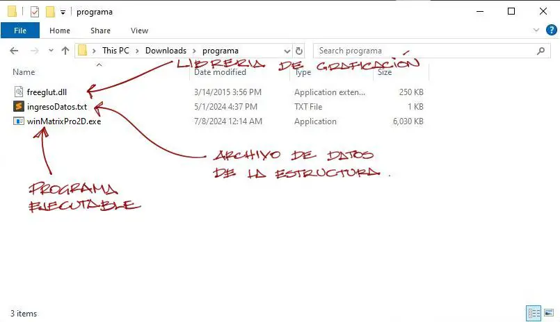 PROGRAMA DE ANÁLISIS DE PÓRTICOS EN 2 DIMENSIONES: MATRIX-PRO