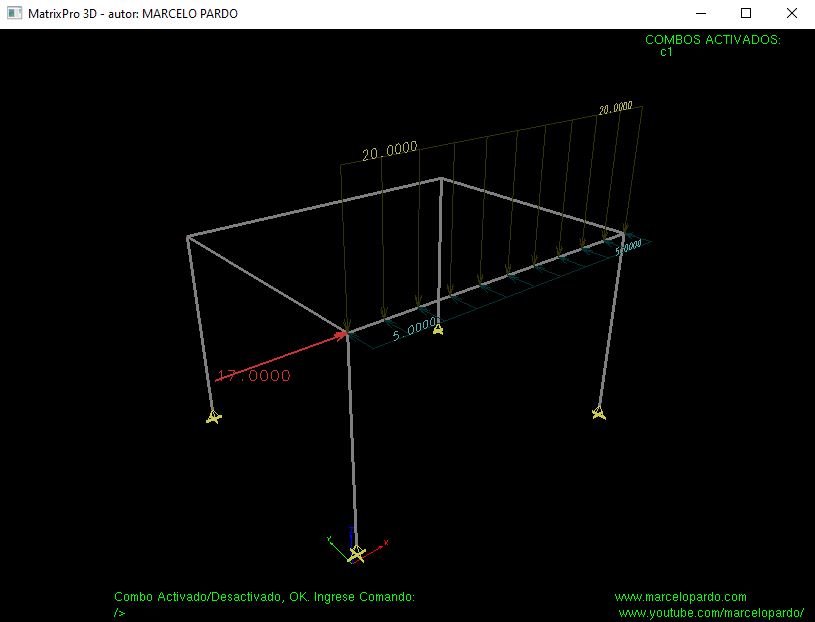 PROGRAMA ESTRUCTURAL: MATRIX-PRO 3D